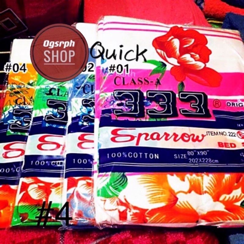 Original 333 Kumot Sparrow Class-A Double TRYIT Single Double Size ...