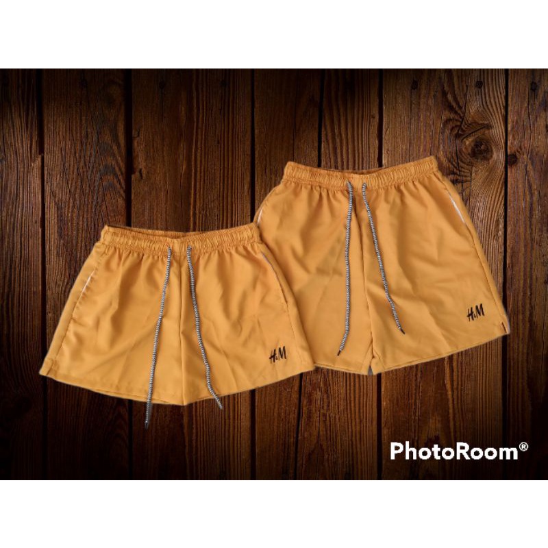 PLAIN TASLAN COUPLE SHORT 2pcs (Vinyl) | Shopee Philippines