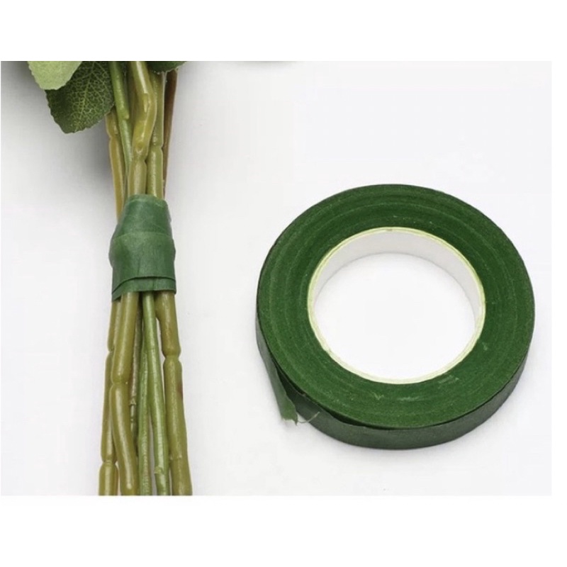Floral Tape green paper tape | Shopee Philippines