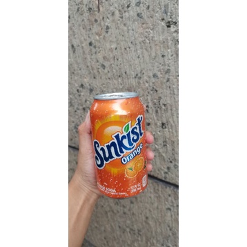 Sunkist Orange Soda in Can 355ml | Shopee Philippines