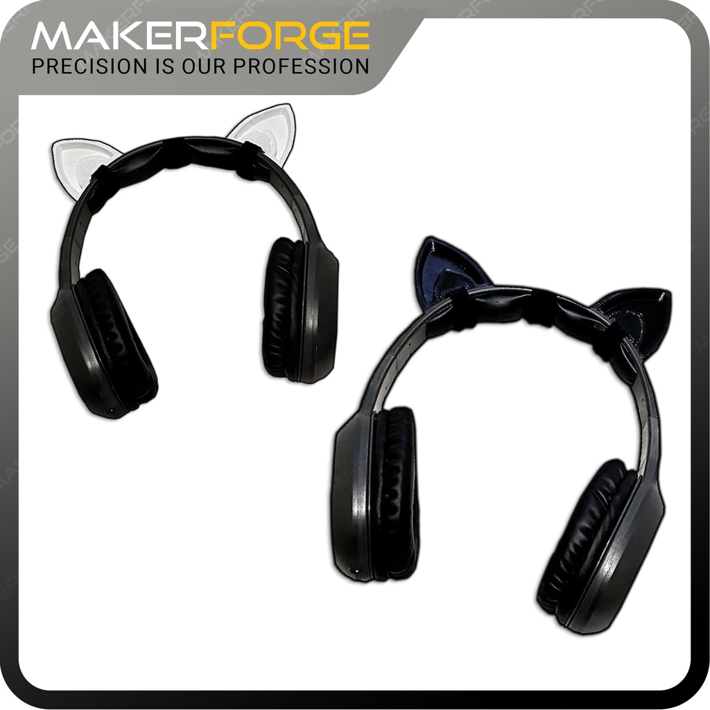 Cat Ears for Headphones, Headset & Cosplay Props, Headphone Ear, Twitch ...