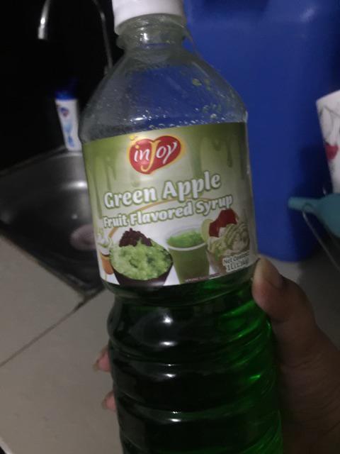 inJoy Green Apple Fruit Flavored Syrup 1L | Shopee Philippines
