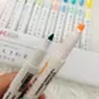 25 Colors Mildliner Highlighter Set Double-headed Gray Marker ...