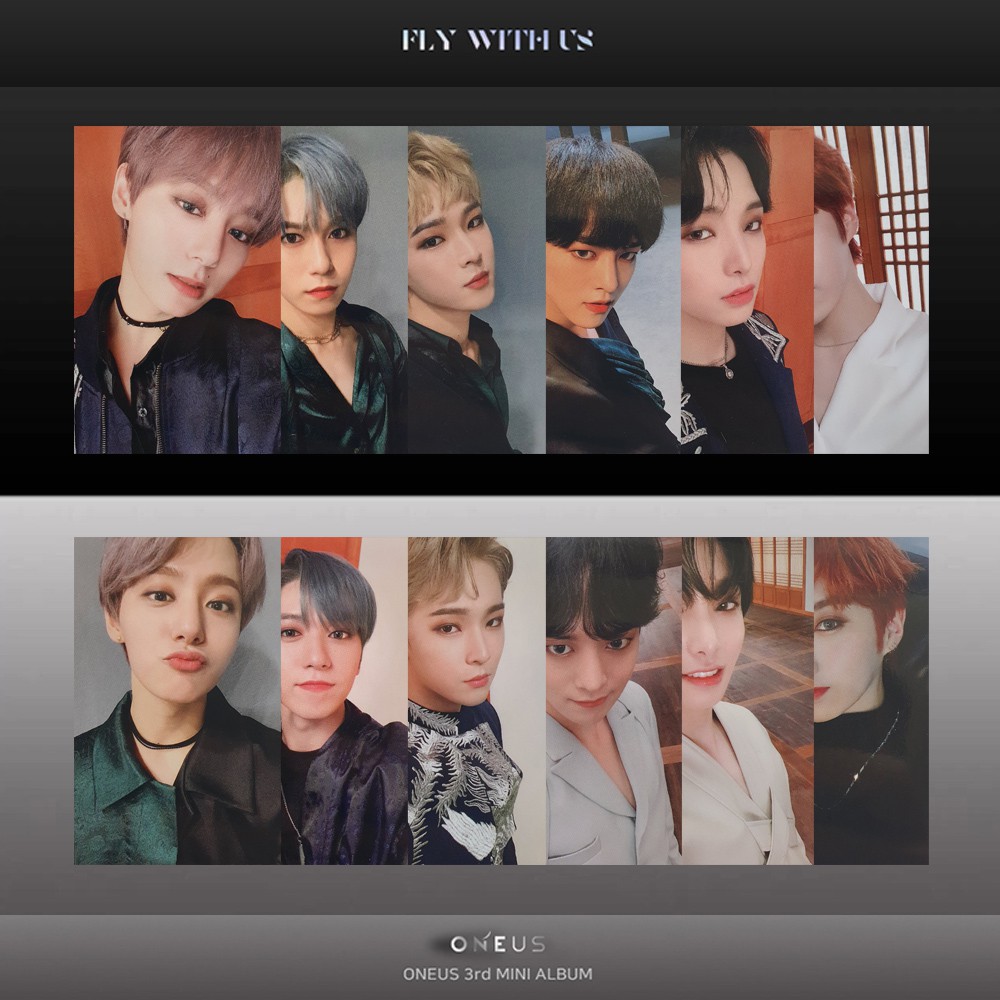 ONEUS 3rd Mini Album - FLY WITH US Official Photocard | Shopee Philippines