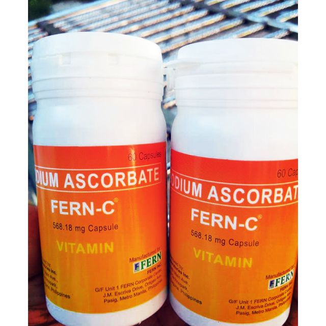 FERN-C SODIUM ASCORBATE 60 CAPSULES BUY 1 TAKE 1 | Shopee Philippines