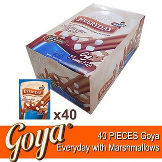 Goya Everyday Plus with Marshmallows Choco drink 40 sachets | Shopee ...