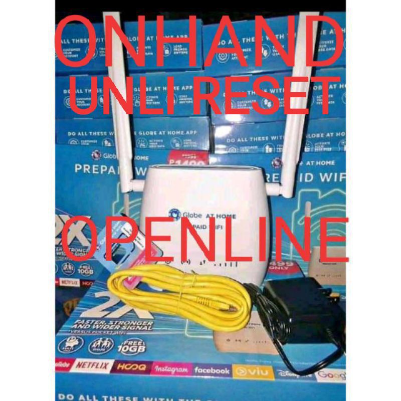 Openline globe at home prepaid wifi with sim, lan cable, | BeeCost Openline globe at home prepaid wifi with sim, lan cable, | BeeCost