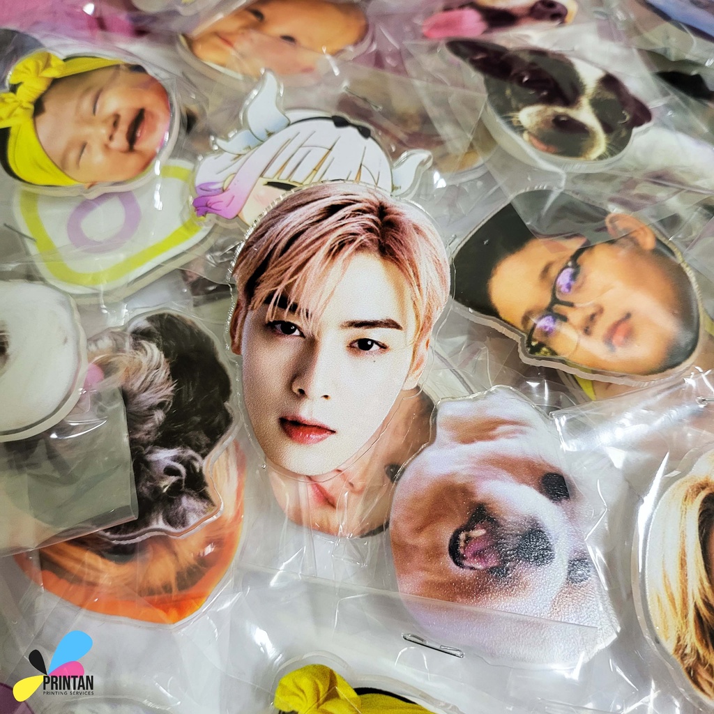 CUSTOMIZED/PERSONALIZED ACRYLIC PHONE HOLDER (WHOLESALE)(COD) | Shopee ...