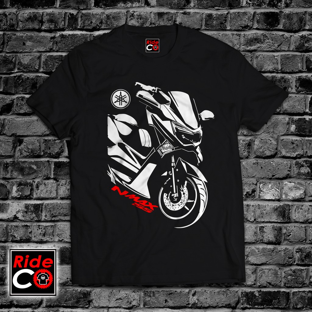 RIDECO T-shirt Yamaha NMAX 155 | Shopee Philippines