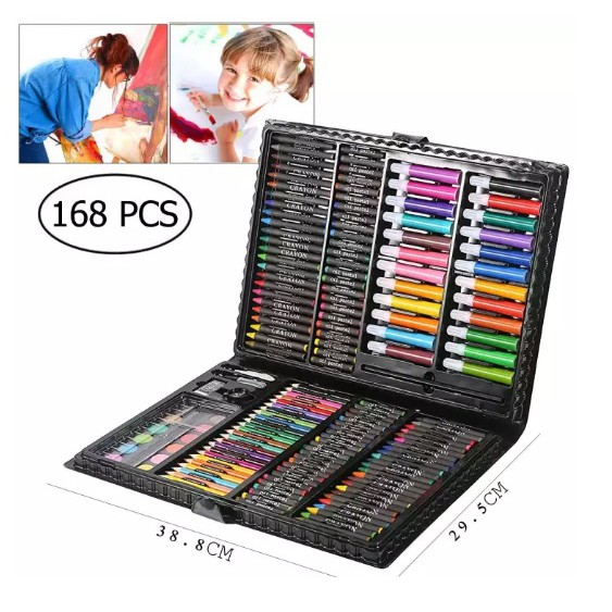 168 PCS Kids Super Mega ART Coloring Set | Shopee Philippines
