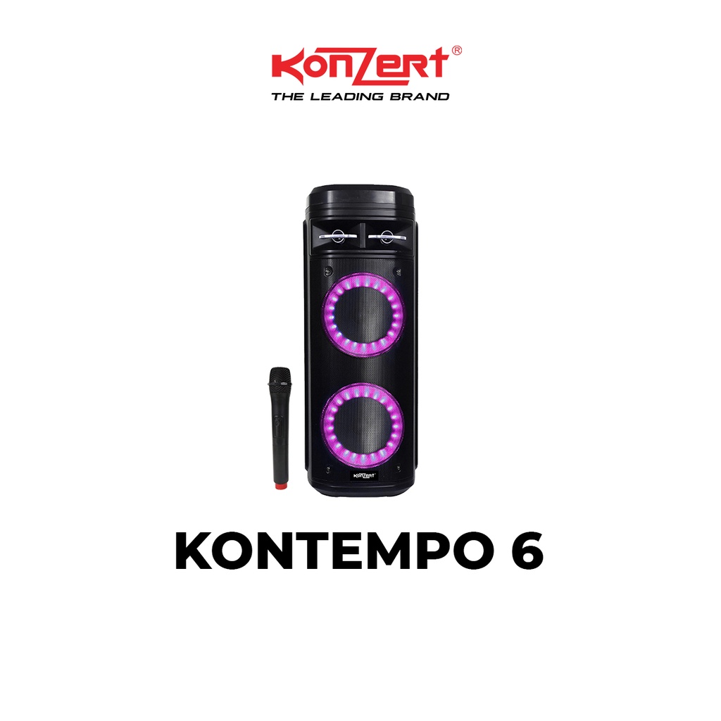 Konzert Kontempo 6 Portable Party Speaker | Shopee Philippines Konzert Kontempo 6 Portable Party Speaker | Shopee Philippines