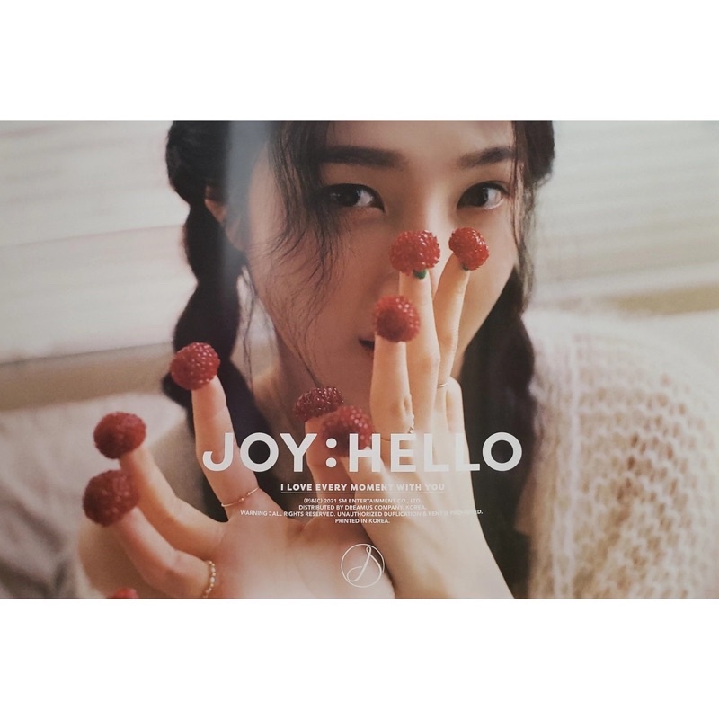 Official Red Velvet Joy Hello POB Posters | Shopee Philippines
