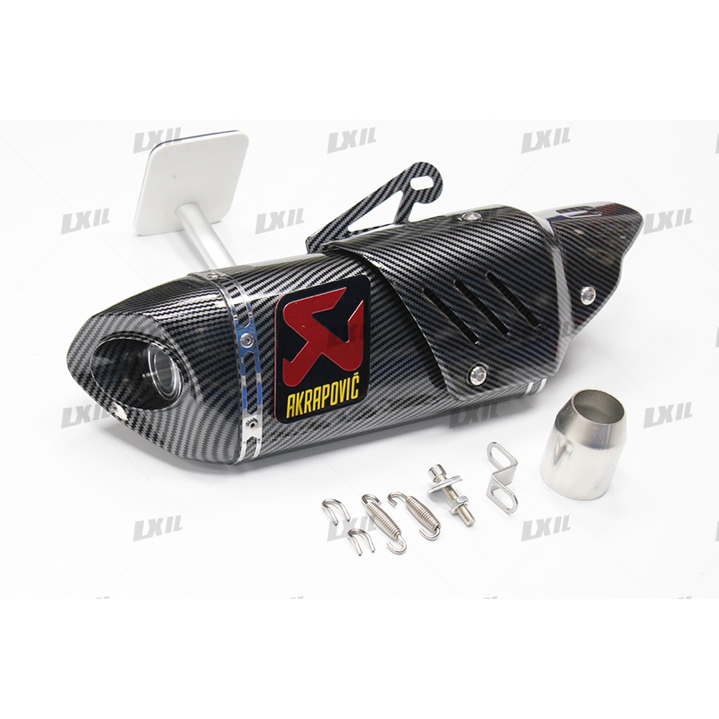 38-51mm Universal Akrapovic m1 with silencer Motorcycle Exhaust ...