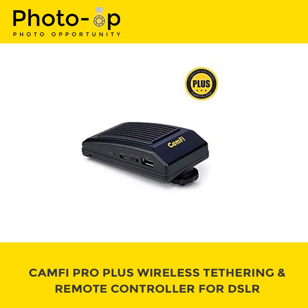 CamFi Pro PLUS Wireless Tethering & Remote Controller for DSLR | Shopee ...