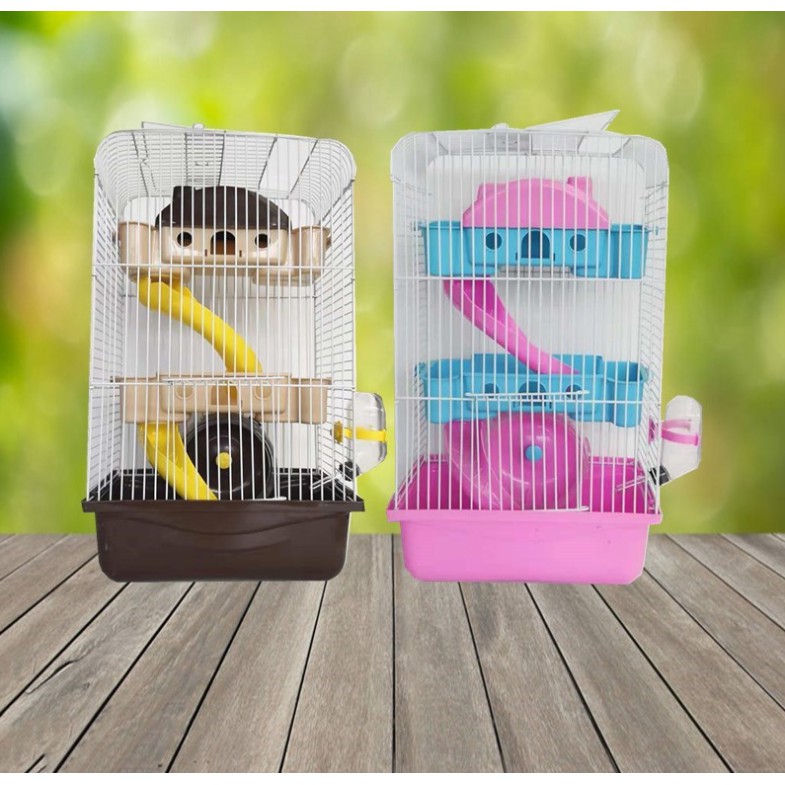 Three layers luxury hamster cage hamster house hamster condo castle ...