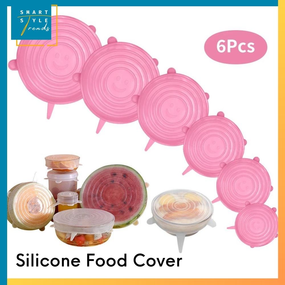 SST Silicone Lid Food Cover Tupperware Lid Microwave Safe Lids | Shopee ...