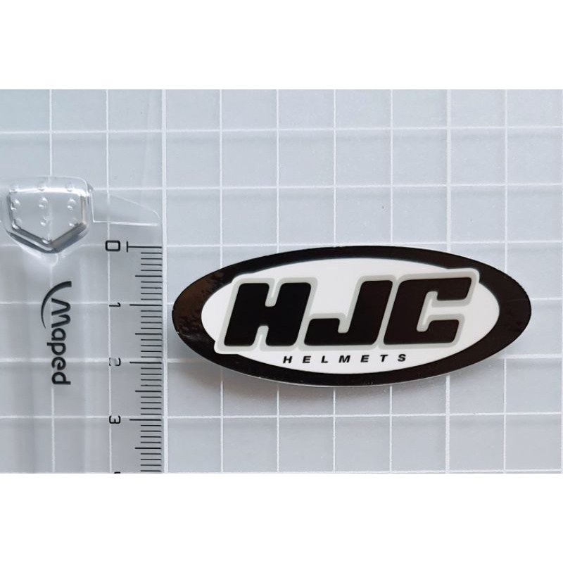 HJC LOGO STICKER DECAL | Shopee Philippines