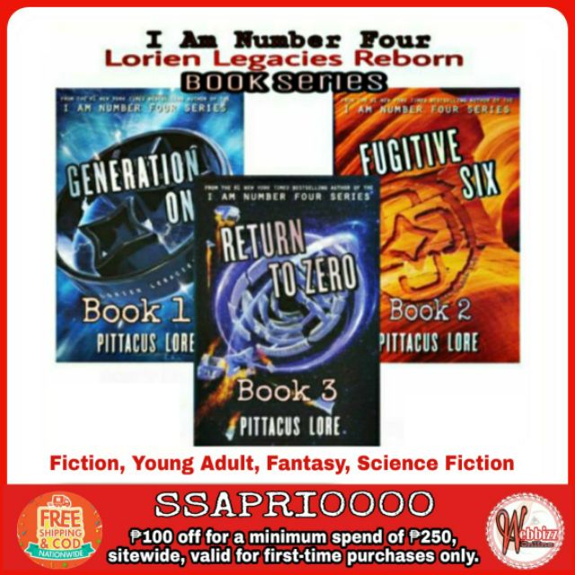 Lorien Legacies Reborn Book Series | Shopee Philippines