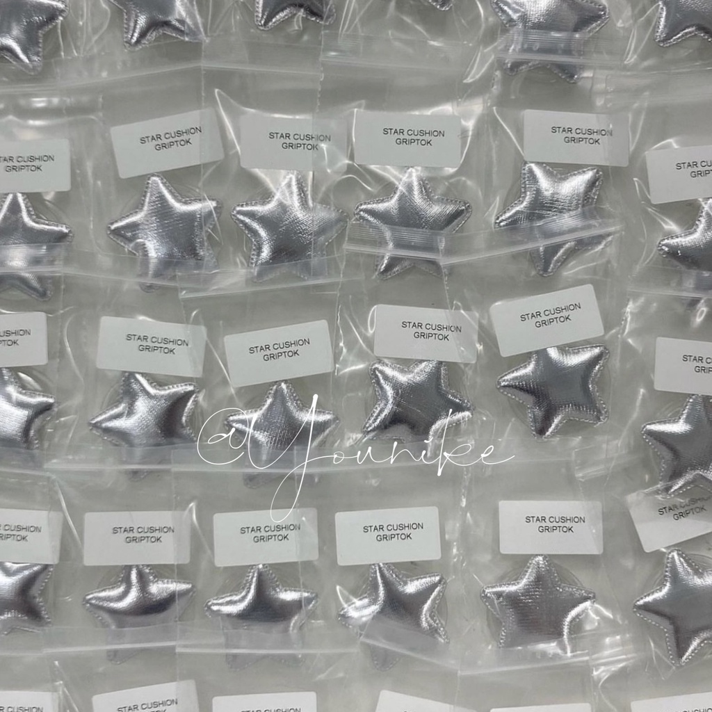 Korean ins Niche Design Sense Silver Star Mobile Phone Holder All-Match ...