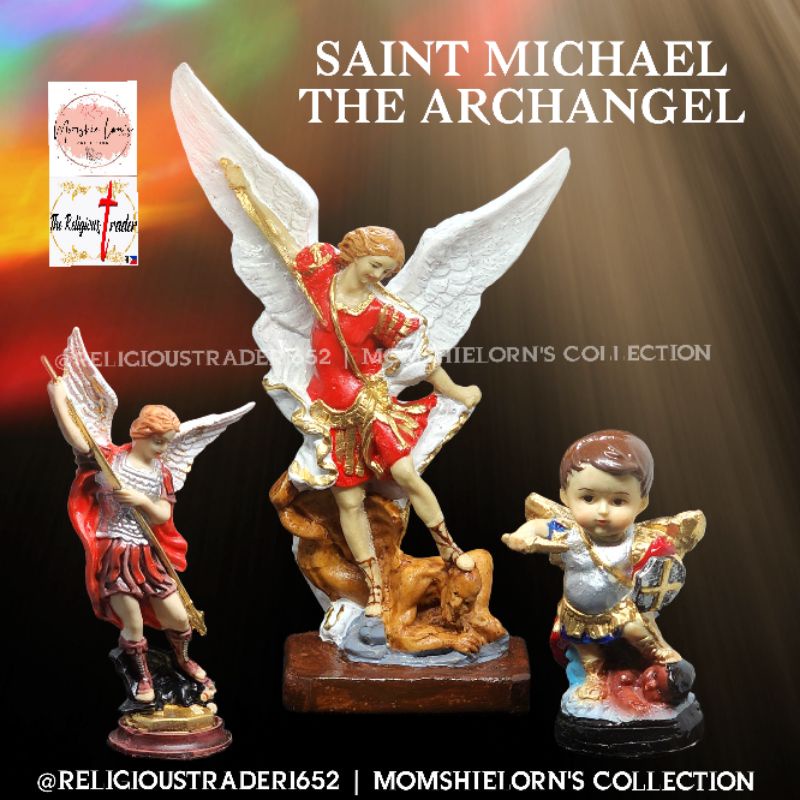 St Michael the Archangel Collections | Saint Michael | Angels | Shopee ...