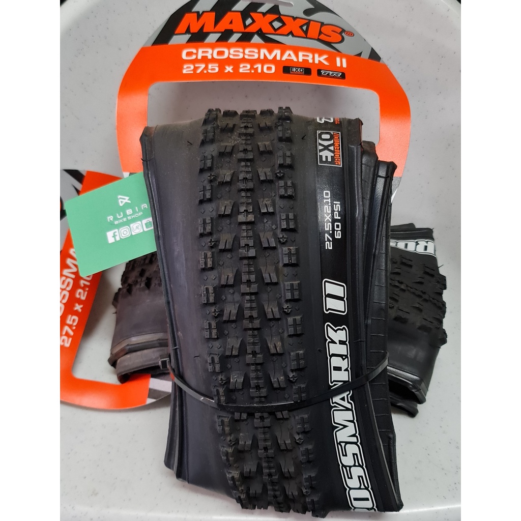 TIRE MAXXIS Crossmark II M344RU 27.5x2.10/2.25 EXO/TR Kevlar per pc ...