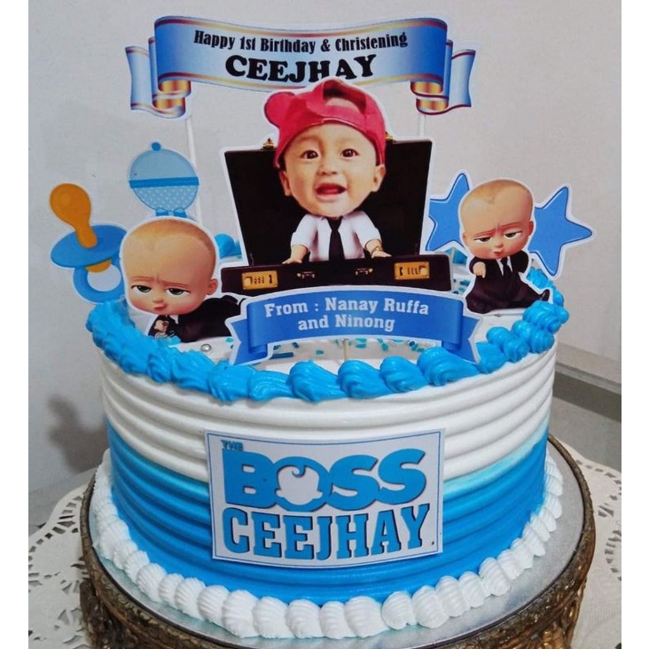 Boss Baby theme cake topper | Shopee Philippines