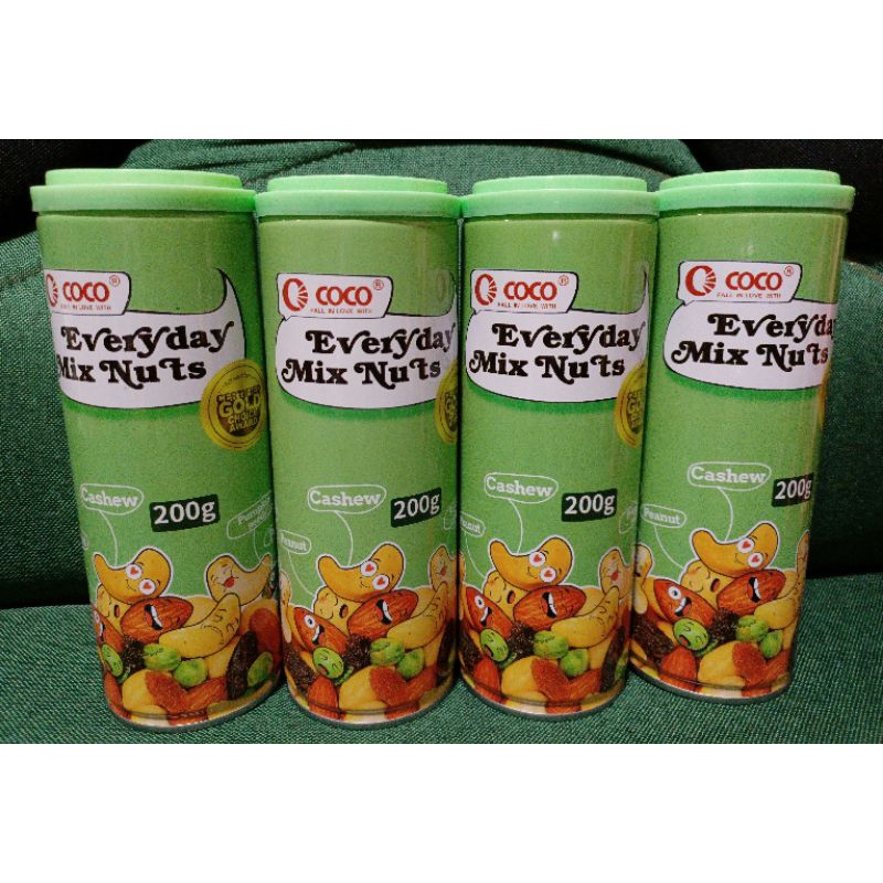 Coco Everyday Mixed Nuts 200g | Shopee Philippines