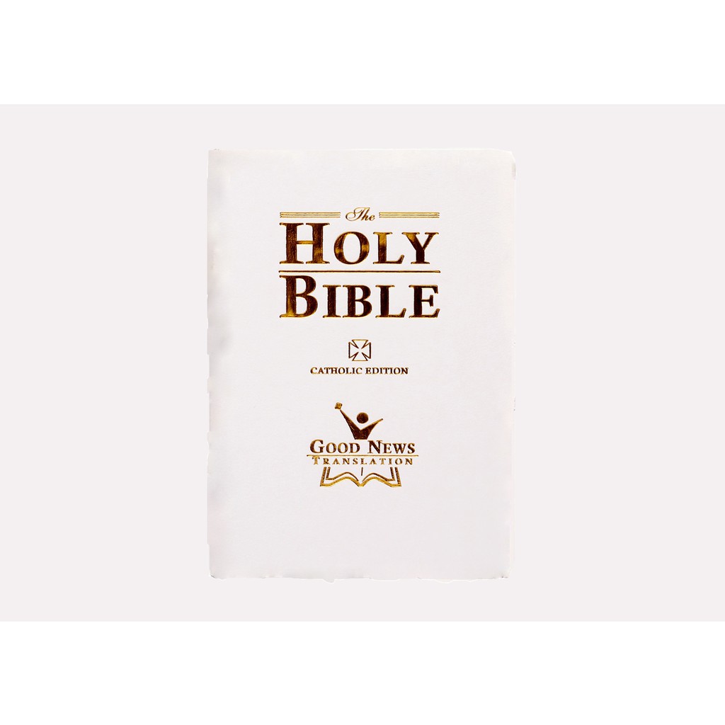 Bible House Good News Translation Catholic Edition White / Blue/ Green ...