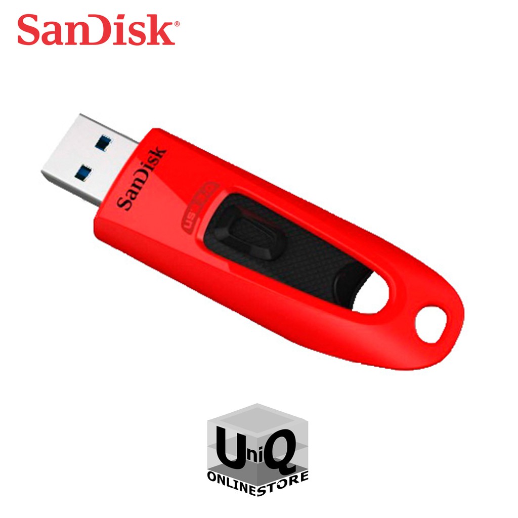 SanDisk Ultra 32GB Multi Region 3.0 USB Flash Drive (Red) | Shopee ...