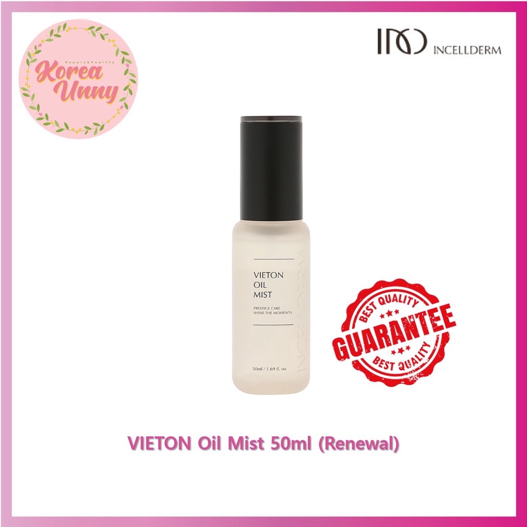 INCELLDERM Vieton Oil Mist(50ml / 1.69oz) / Vallatto Oil Mist(Renewal) | Shopee Philippines