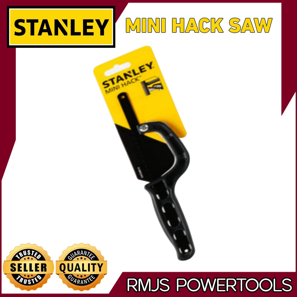 Stanley Mini Hacksaw Light Duty Utility Saw STHT20807-8 | Shopee ...