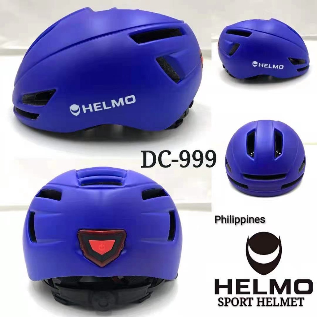"[1PLUS MOTO] HELMO BIKE HELMET DC-999 WITH USB CHARGING TAIL LIGHT ...