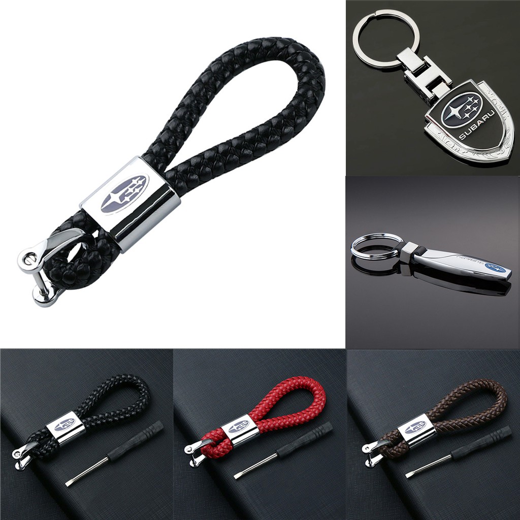 For Subaru Forester XV Outback Impreza Legacy STI Metal Car Keychain ...