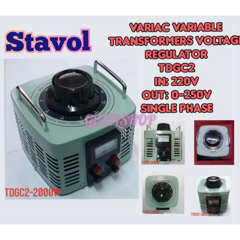 Variac Variable Transformers Voltage Regulator | Shopee Philippines
