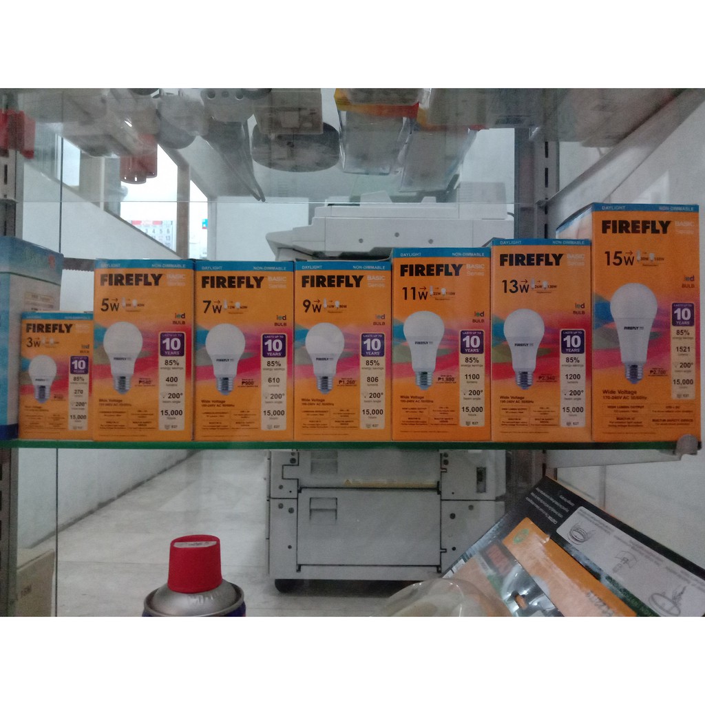Firefly LED Bulb 3w 5w 7w 9w 11w 13w 15w ( DAYLIGHT NON-DIMMABLE ...