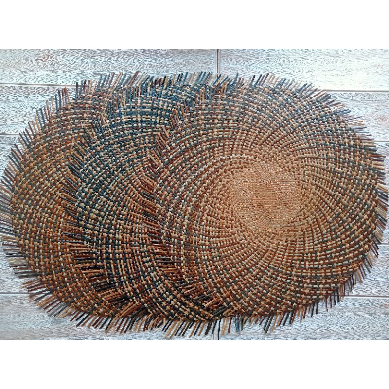 20 inches diameter Round mat Sabutan | Shopee Philippines