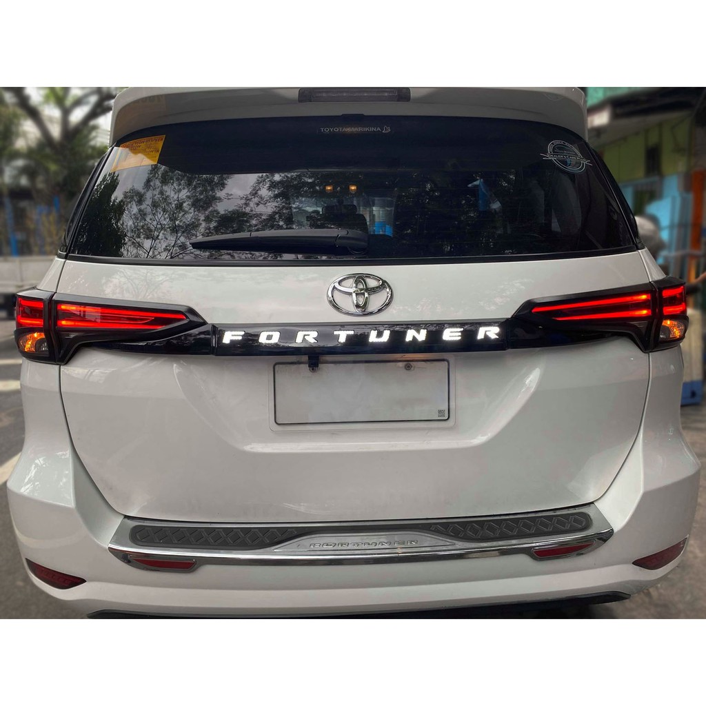 Toyota Fortuner 2016 to 2020 Rear Trunk Lid LED Logo | Shopee Philippines