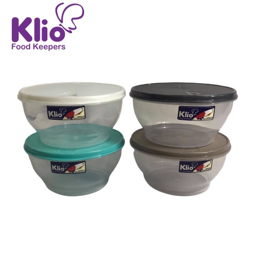 Klio KL-RB02 Round Bowl Stack 650mL Food Keeper Medium Rounded ...