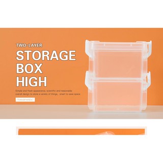 Miniso Storage Box with Lid Large Small Long Container Organizer ...