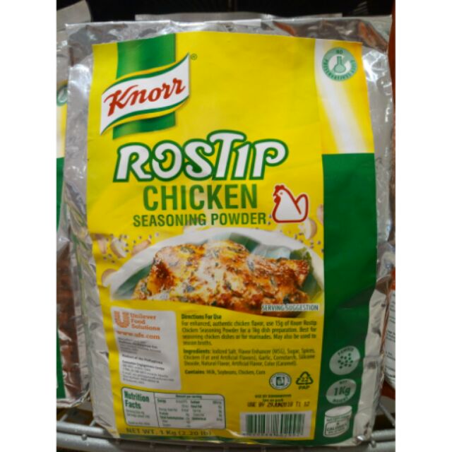 Knorr Rostip Chicken Seasoning Powder | Shopee Philippines