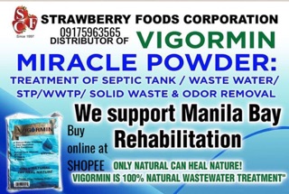 Vigormin 732(V1) @25kilos for Septic Tank/STP/WWTP | Shopee Philippines