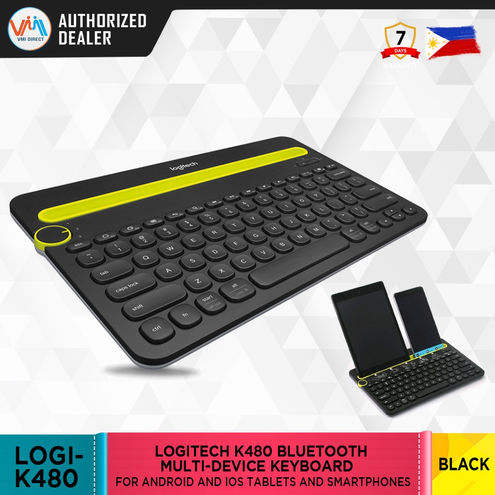 LOGITECH K380 BLACK MULTI-DEVICE BLUETOOTH KEYBOARD - VMI DIRECT ...