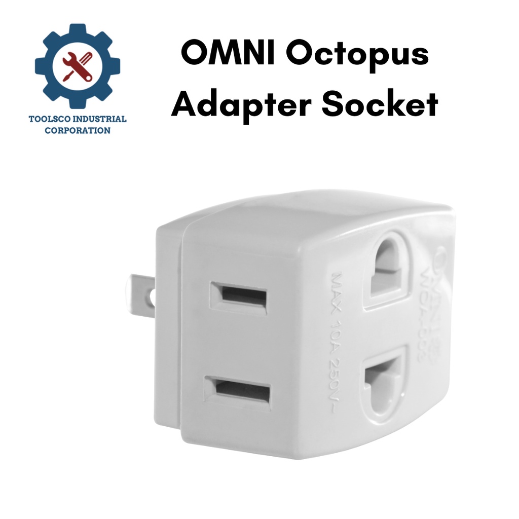 Omni Adapter Socket Octopus WOA-003 | Shopee Philippines