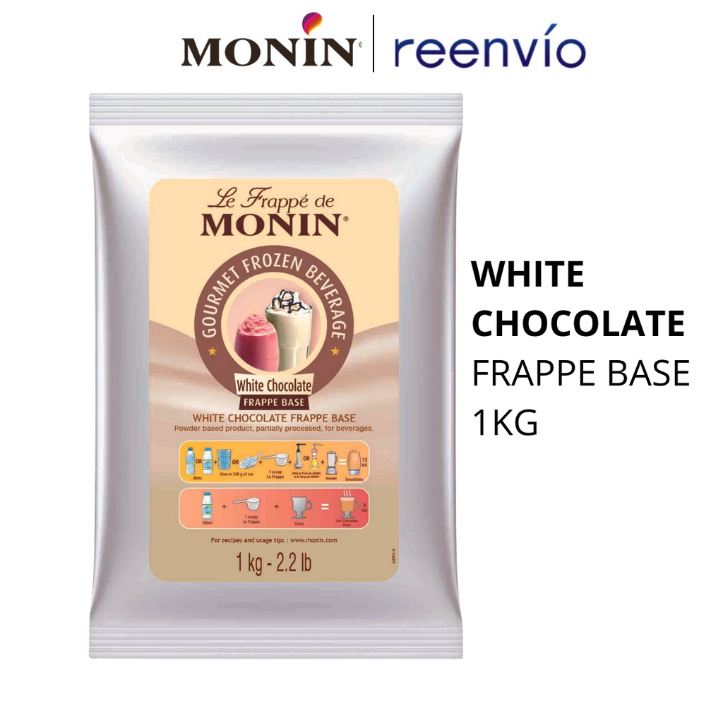 Monin Frappe Powder White Chocolate 1kg | Shopee Philippines