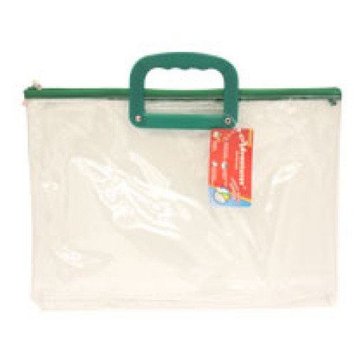 Plastic Envelope w/Handle Zipper Lock (Long) and Push Lock assorted ...