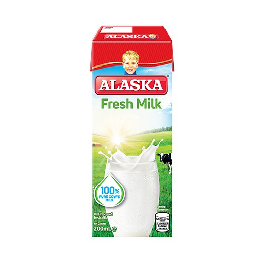 Alaska Fresh Milk 200mL | Shopee Philippines