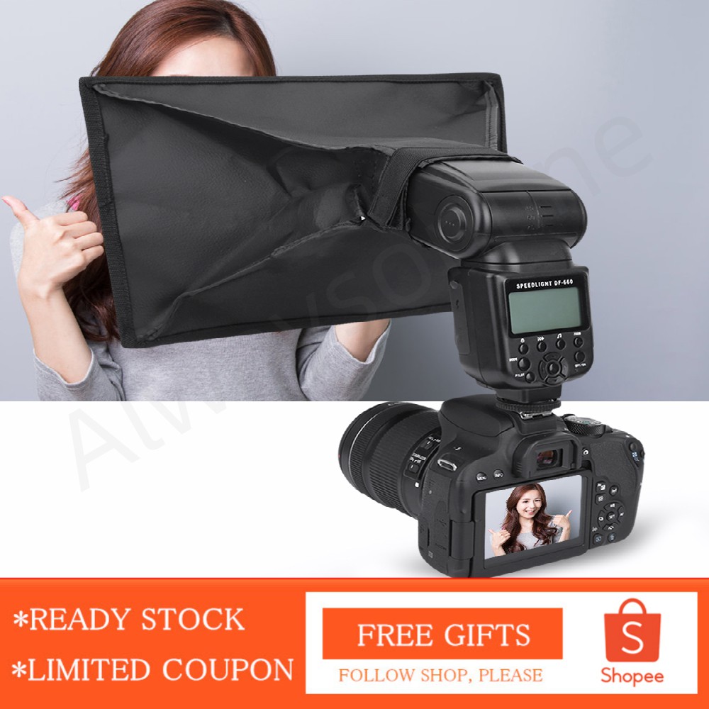 [Wholesale Price] Universal Speedlite Softbox Diffuser 20x30cm for Camera Flash Light Speed ...