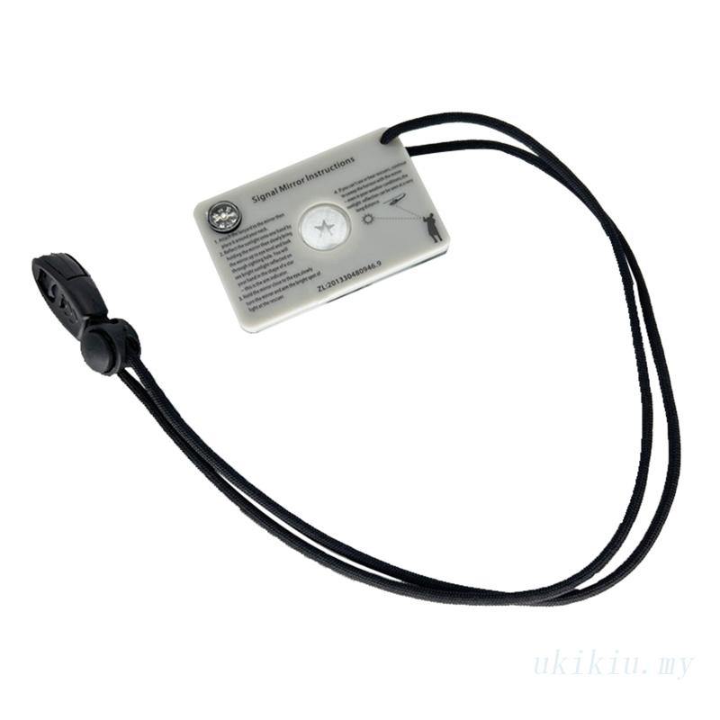 UKI Signal Mirror Survival Mirror Portable Camping Mirror Emergency ...