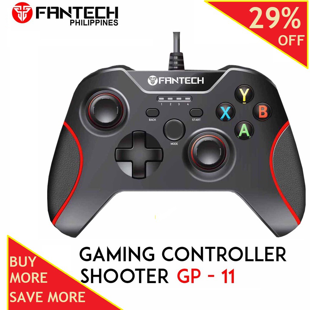 FANTECH GAMEPAD GP11 SHOOTER GAMING CONTROLLER | Shopee Philippines