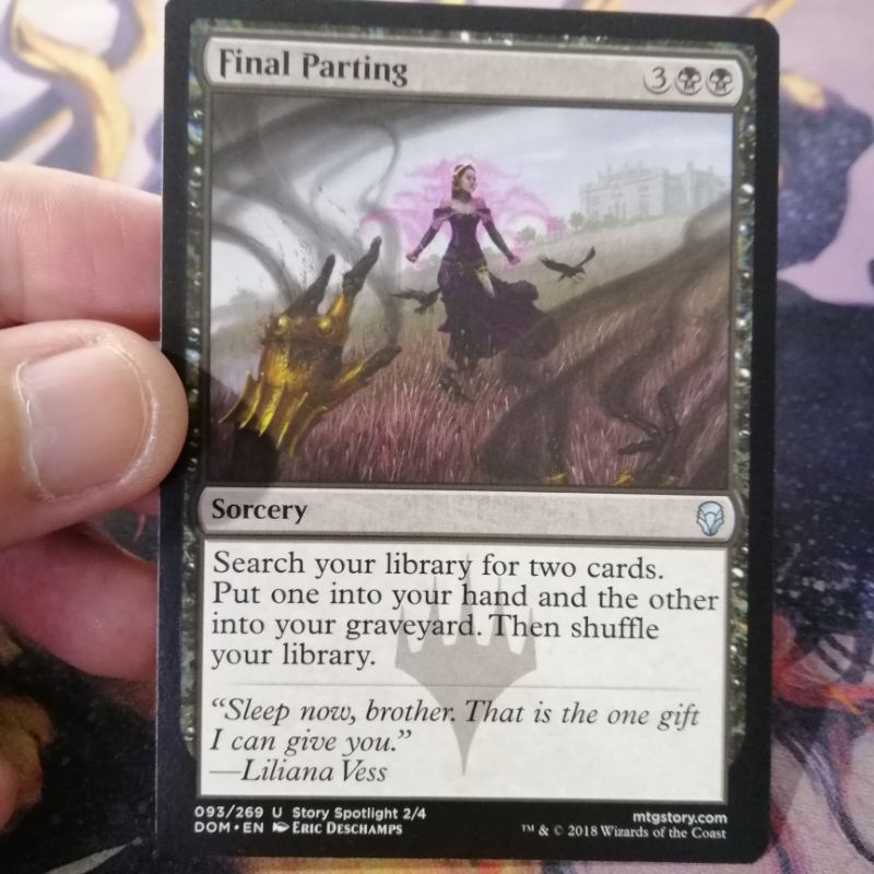 1 Final parting DOM dominaria MTG card magic commander EDH | Shopee ...